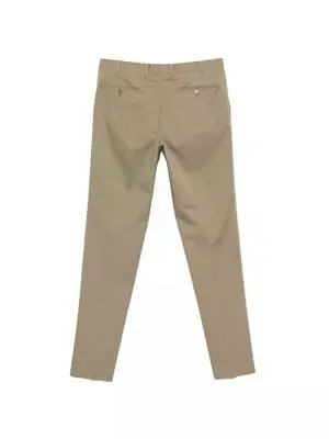 Canali Pressed-crease Straight-leg Trousers