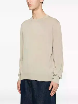 Canali Crew Neck Long Sleeve Sweater