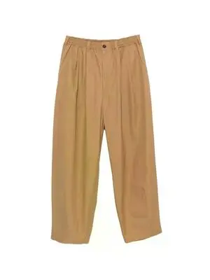 Comme Des Garçons Pleated Wide-leg Trousers