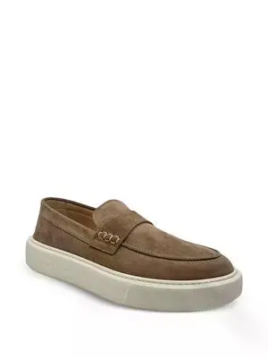 HENDERSON BARACCO Suede Slip-on Loafers