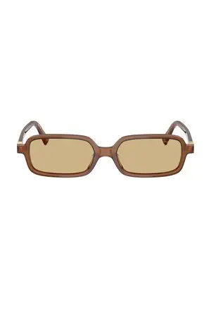 Miu Miu Rectangular Sunglasses - Brown