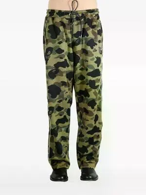 A BATHING APE Camo-print Track Pants