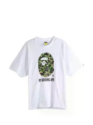 A BATHING APE Abc Camouflage-print T-shirt - White