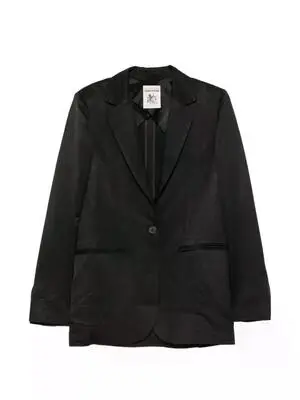 SEMICOUTURE Single-breasted Blazer - Black