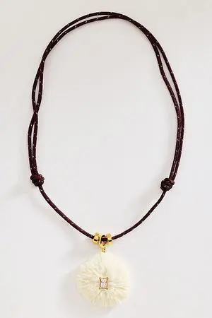 Éliou Coral Pendant Necklace