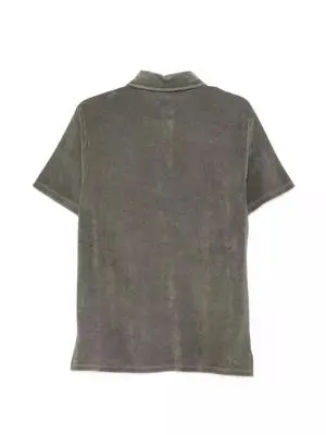 Altea Side-slit Polo Shirt - Green