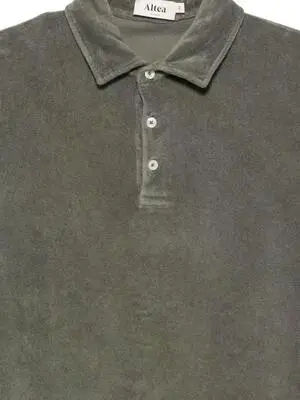 Altea Side-slit Polo Shirt - Green