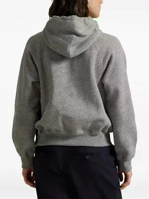 Polo Ralph Lauren Shrunken Fit Fleece Hoodie - Grey