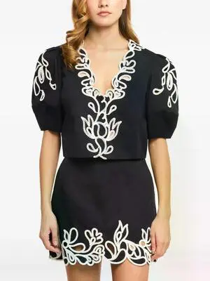 Cinq À Sept Bellara Paisley Bloom Blouse