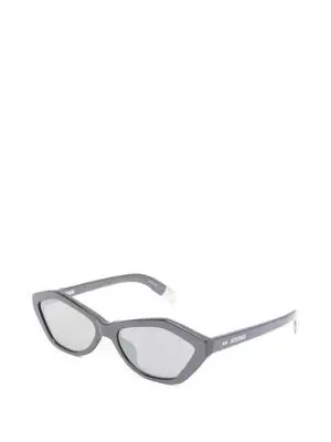 Jacquemus Bambino Geometric-frame Sunglasses