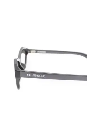 Jacquemus Bambino Geometric-frame Sunglasses