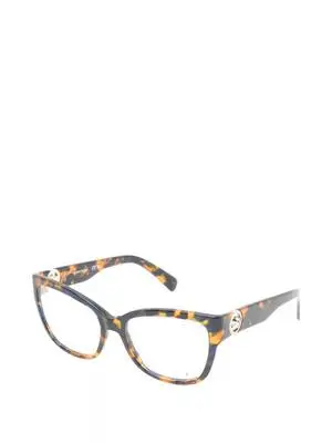 Longchamp Tortoiseshell Cat-eye Glasses