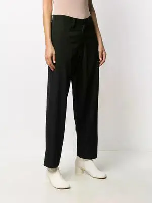 Y’s Straight-leg Wool Trousers