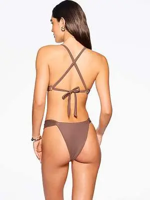 Victoria's Secret Tropic Of C Dome Bikini Bottom - Brown