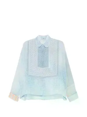 Ermanno Scervino Check-print Buttoned Shirt