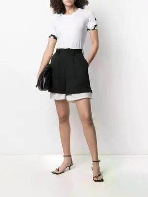 Y’s Layered Tailored Shorts