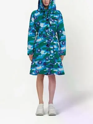 Marni Floral-print Hooded Coat