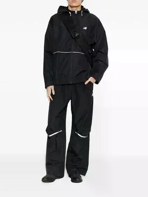 NEW BALANCE Logo Print Piping Wide Leg Trousers