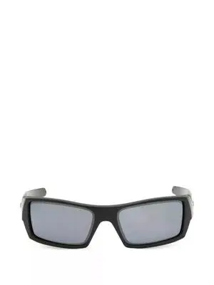Oakley Gascan Rectangle-Frame Sunglasses Black