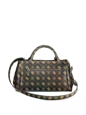 Guess Monogram Print Tote Bag With Logo Plaque