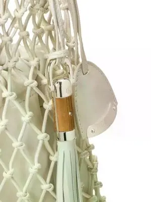 Ralph Lauren Macramé Tassel Tote - Neutrals