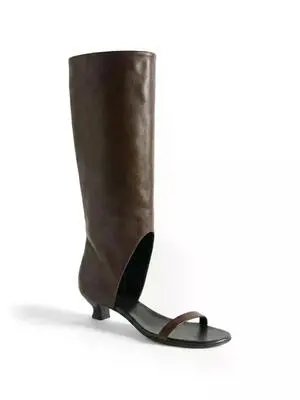 Paloma Wool Manuela Open-toe Knee-high Sandals