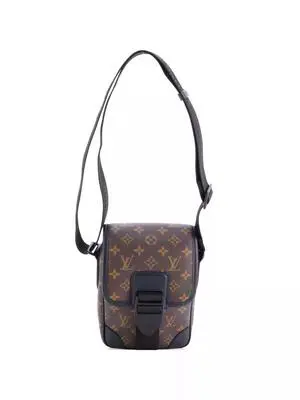 LOUIS VUITTON Archy Messenger Bag Macassar Monogram Canvas Pm - Brown