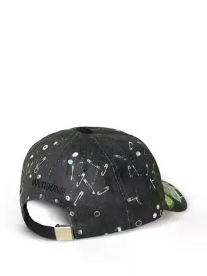 We11Done Trompe-l'oeil Printed Baseball Cap