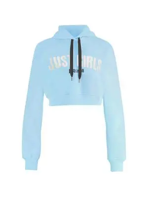 Just Cavalli Logo Sweatshirts Hoodies For Women