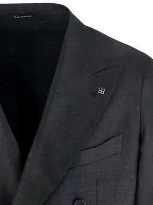 Tagliatore Double-breasted Peak-lapel Blazer - Blue
