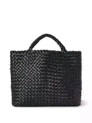THE ROW Amber Woven Leather Tote