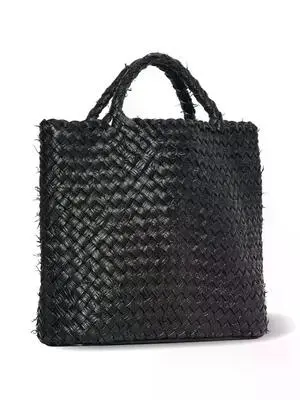 THE ROW Amber Woven Leather Tote