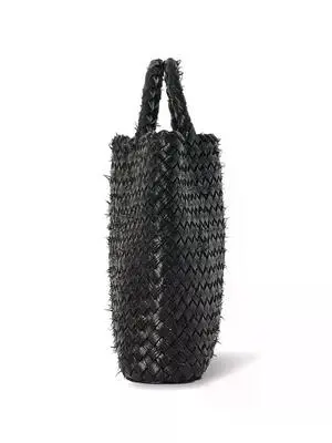 THE ROW Amber Woven Leather Tote
