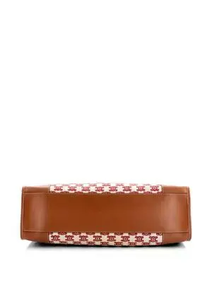 Celine Horizontal Cabas Triomphe Canvas Tote Bag