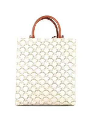 Celine Vertical Cabas Triomphe Small Tote Bag