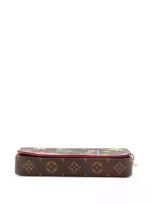LOUIS VUITTON Felicie Pochette Limited Edition Vivienne Xmas Monogram Canvas