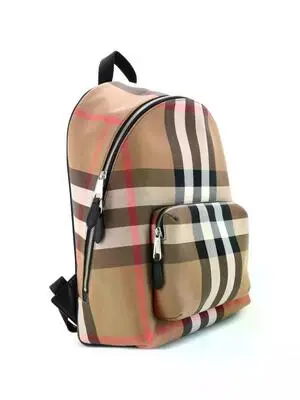 Burberry House Check Canvas Medium Backpack