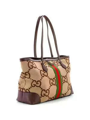 Gucci Ophidia Shopping Jumbo Gg Canvas Medium Tote Bag