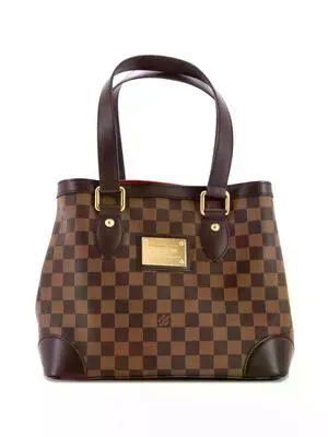 LOUIS VUITTON Hampstead Damier Pm Tote Bag - Brown