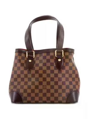 LOUIS VUITTON Hampstead Damier Pm Tote Bag - Brown