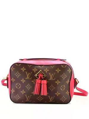 LOUIS VUITTON Saintonge Handbag Monogram Crossbody - Brown
