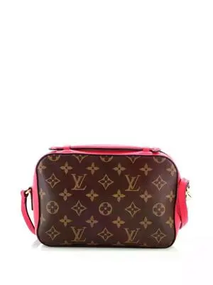 LOUIS VUITTON Monogram Canvas Saintonge Handbag - Brown