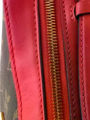 LOUIS VUITTON Monogram Canvas Saintonge Handbag - Brown