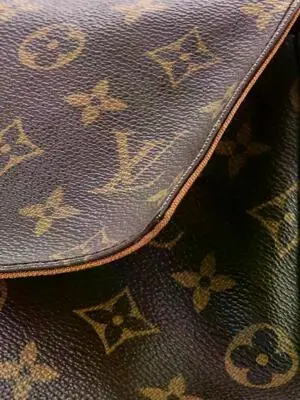 LOUIS VUITTON Looping Handbag Monogram Canvas Mini Satchel