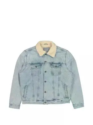 Guess Sherpa-collar Denim Jacket