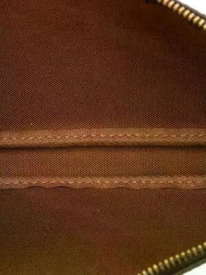 LOUIS VUITTON 1999 Monogram Pochette Accessoires Shoulder Bag - Brown
