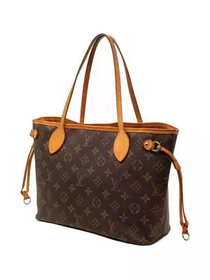 LOUIS VUITTON 2007 Monogram Neverfull Pm Tote Bag - Brown