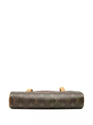 LOUIS VUITTON 2003 Monogram Sonatine Handbag - Brown