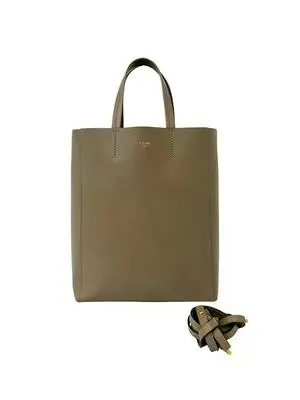 Celine 2020 Small Vertical Cabas Satchel - Brown