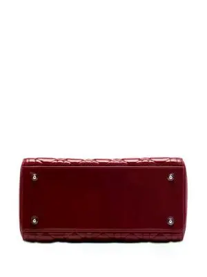 Dior 2014 Medium Patent Cannage Lady Satchel